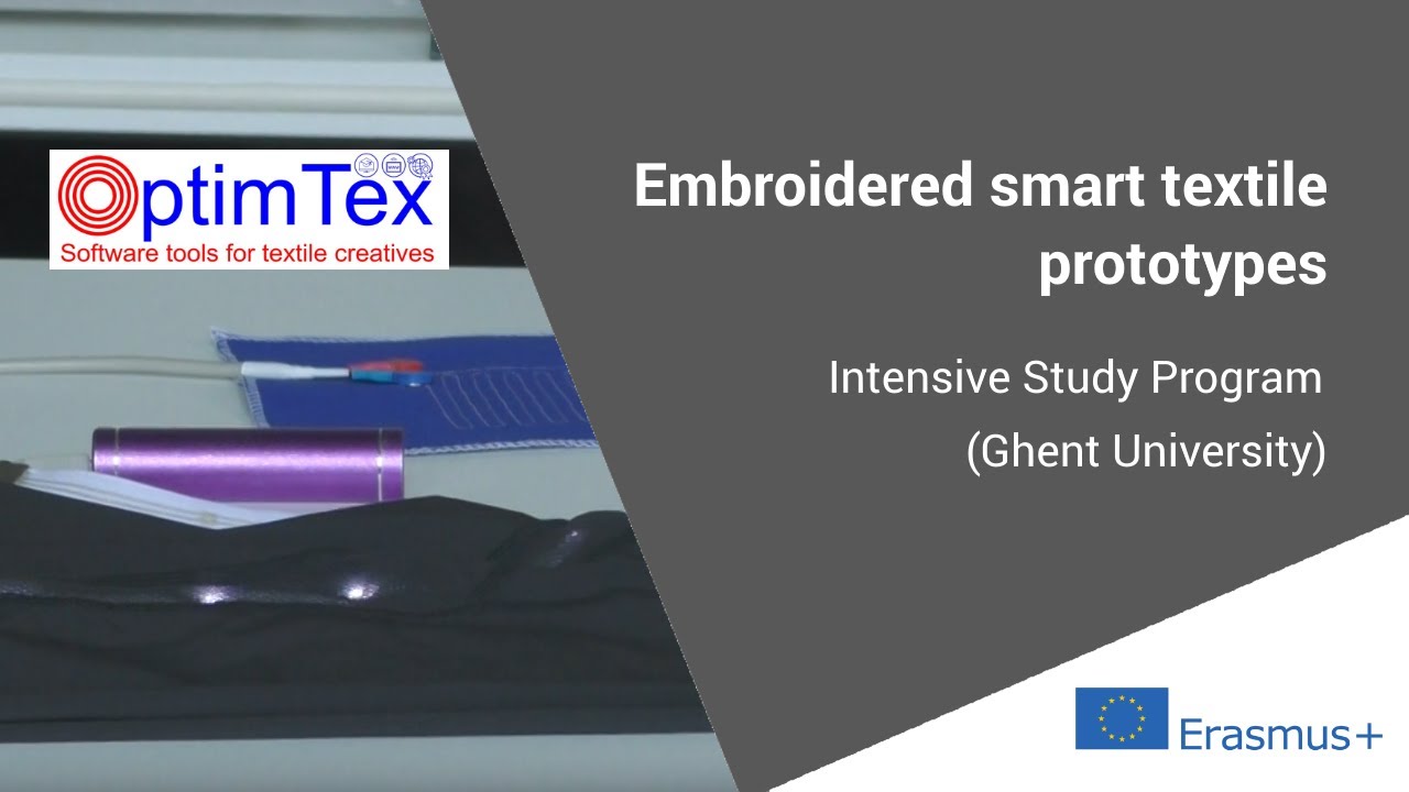 Optimtex - Embroidered smart textile prototypes - YouTube