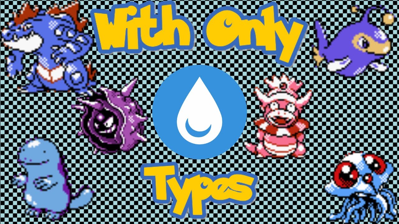 Pokemon Crystal With Only Water Types - YouTube