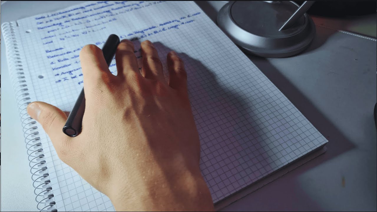 Write my Mathematics script with me ! | ASMR - YouTube