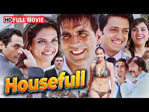 Housefull Full Comedy Movie | Akshay Kumar, Deepika Padukone, Riteish Deshmukh | New Hindi Movies