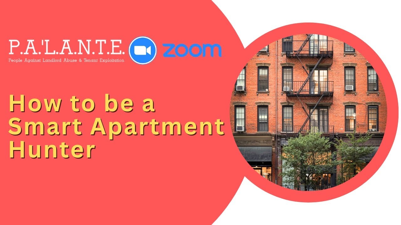 How to be a Smart Apartment Hunter (WEBINAR) - YouTube