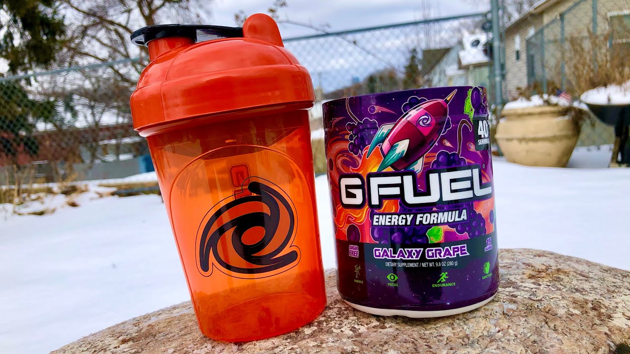 New GFUEL Galaxy Grape W/ New Solar Flare Shakercup Unboxing! - YouTube