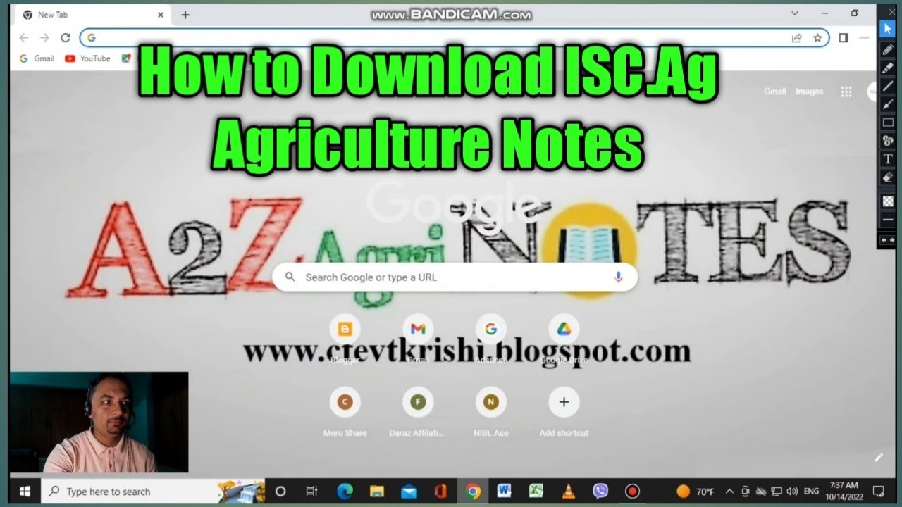 How to Download ISC.Ag/ Diploma Agriculture PDF Notes|| Dhirendra chand ...
