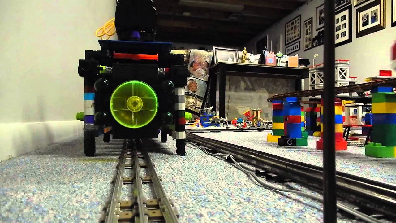 Lionel and Lego Train - YouTube