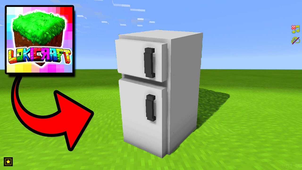 LOKICRAFT: How To Make a WORKING FRIDGE (Loki Craft) - YouTube
