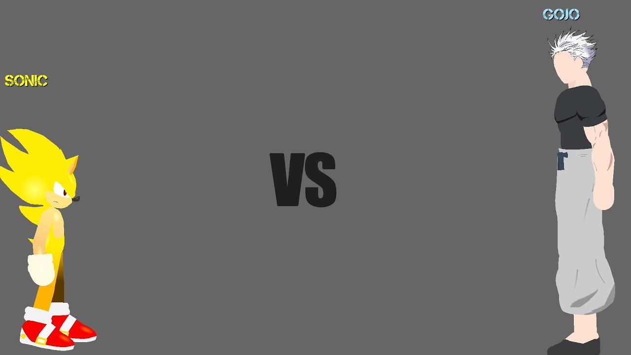 Sonic vs Gojo (check description) - YouTube