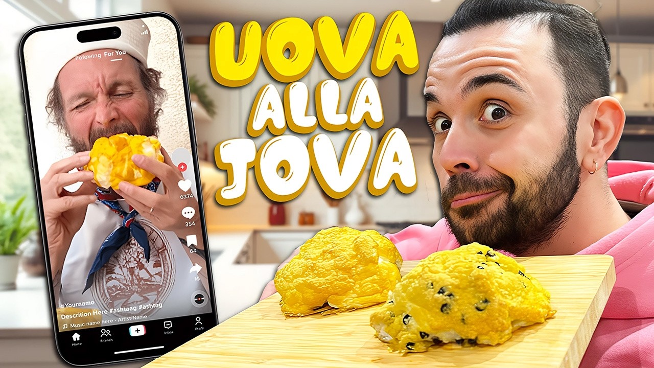 Uova alla Jova, Ricetta super VIRALE su TIKTOK! - YouTube