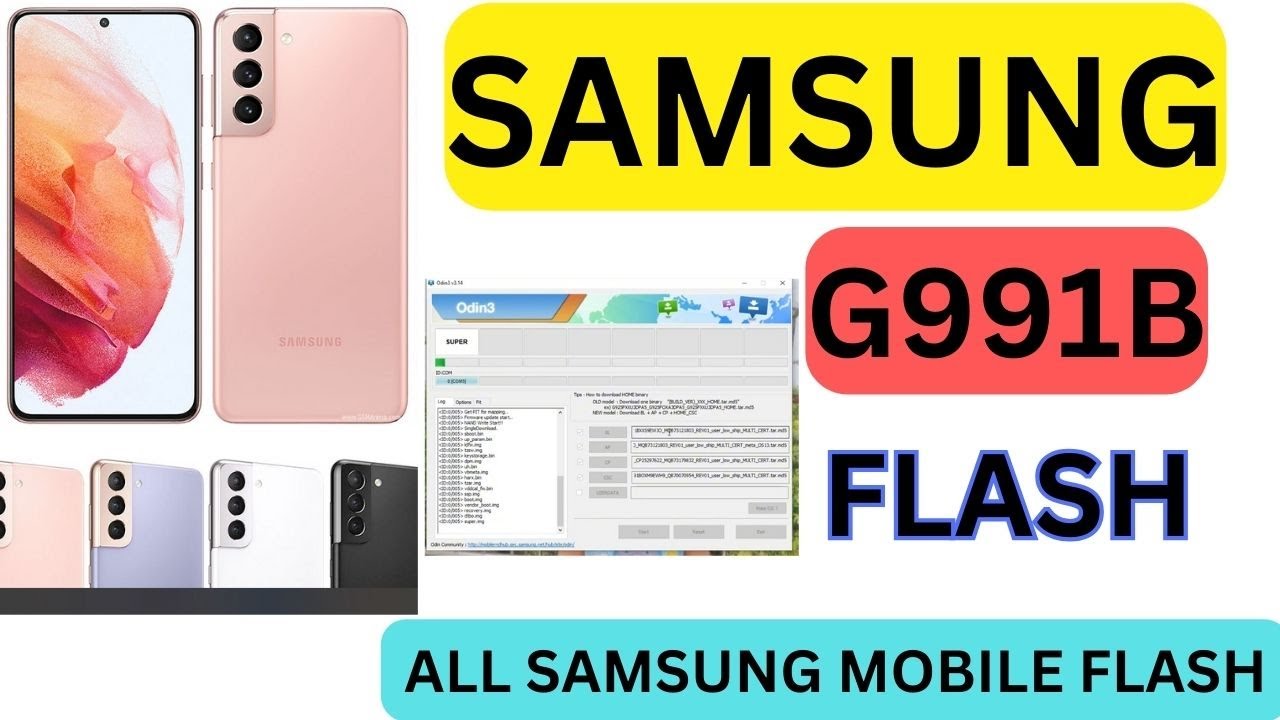 How To Flash Samsung All Model Phone samsung G991B flash - YouTube