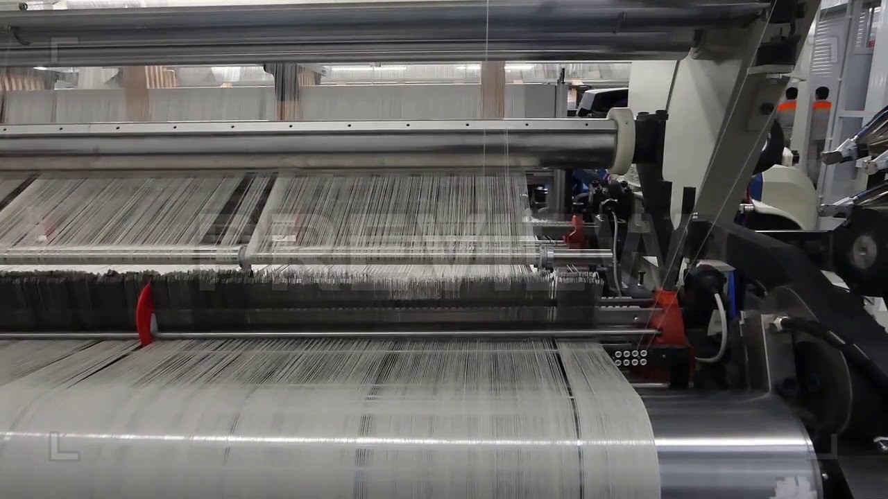 Modern Weaving Machine Stock Video - YouTube