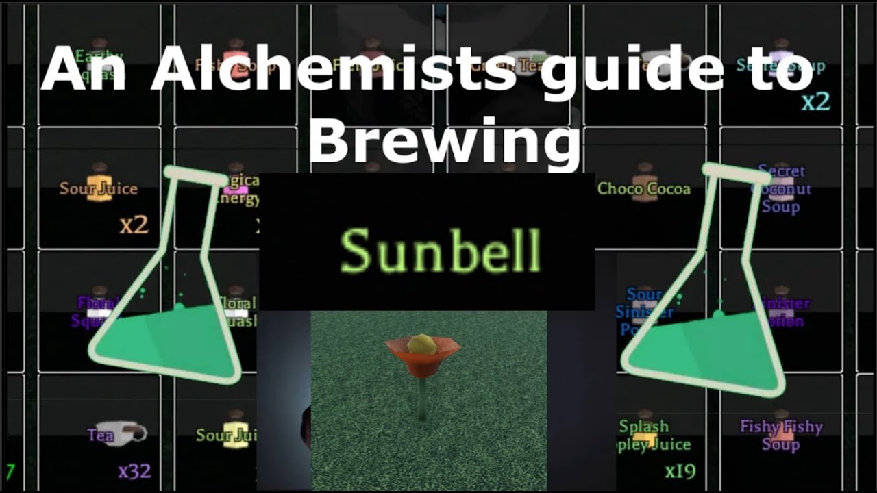 An Alchemists guide: sunbells - roblox Pilgrammed - YouTube