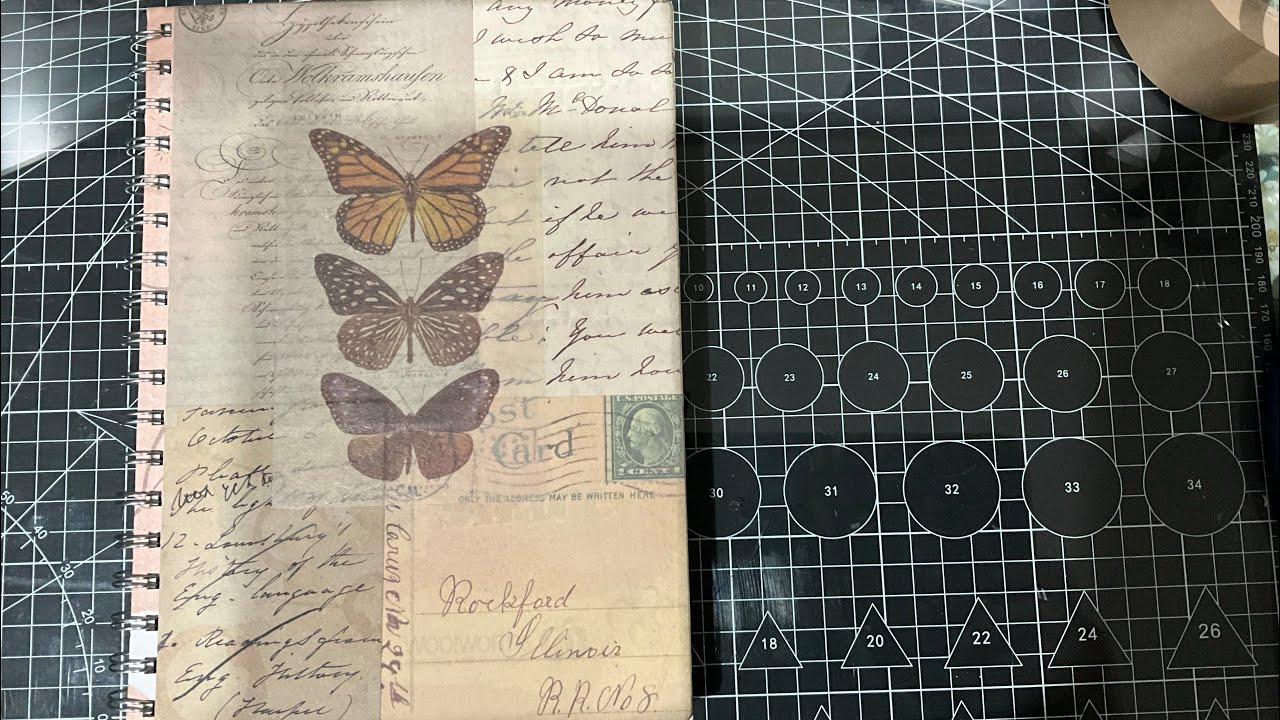 Creating a new collage glue book. - YouTube
