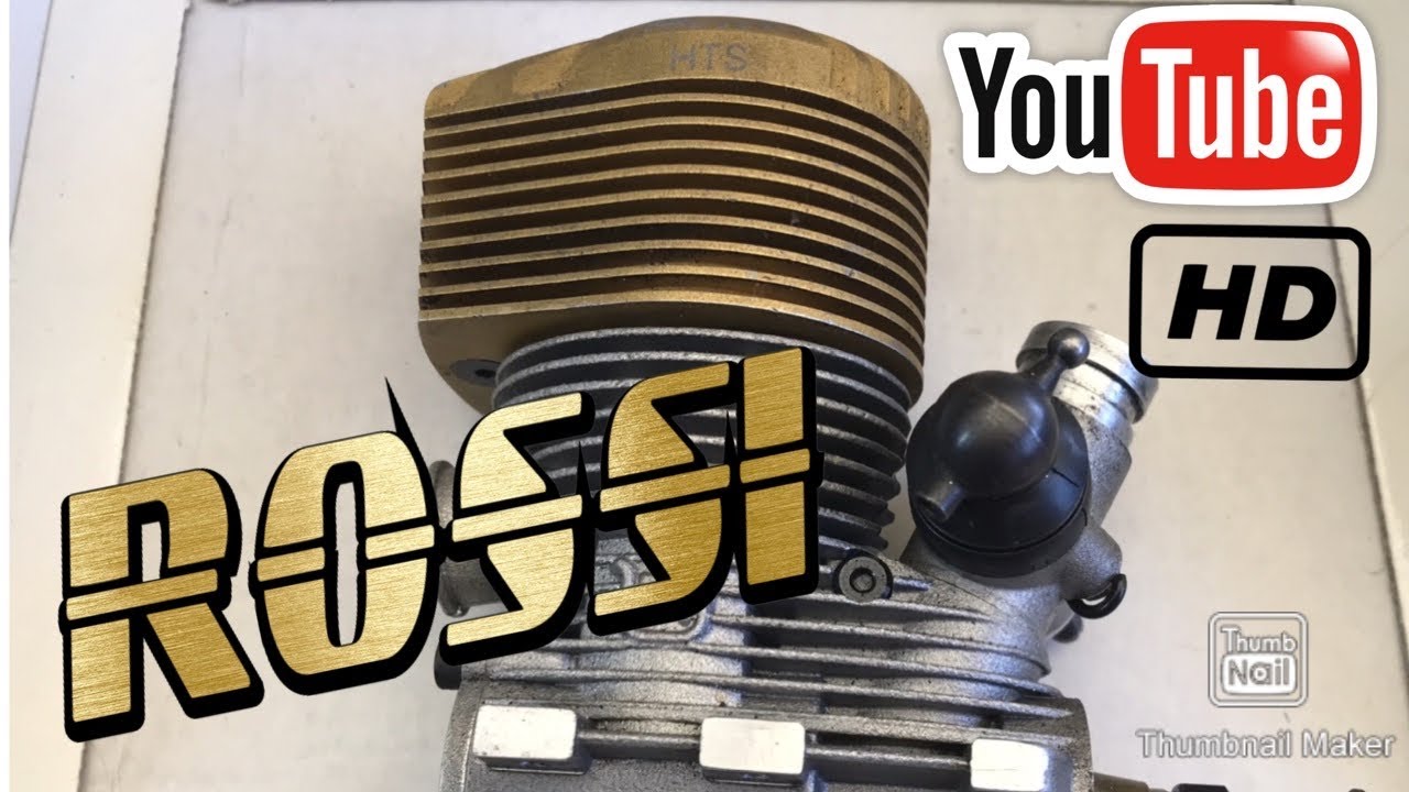 Présentation Moteur ROSSI 3,5cc - TOP, REX, JP - C'est un moteur ROSSI ...