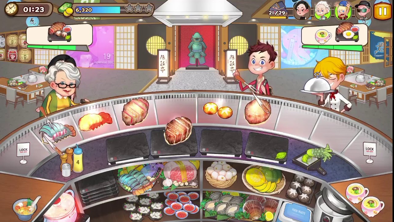 Cooking Adventure - Teppanyaki Level.55 - YouTube