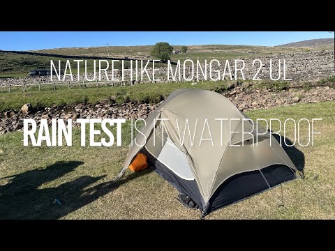 Rain Test | Naturehike Mongar 2 UL - YouTube