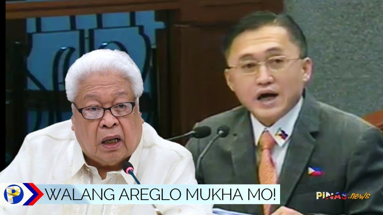 Eto ang VIDEO na NILAMPAS0 ni Bong Go si Edcel Lagman sa Senado - YouTube