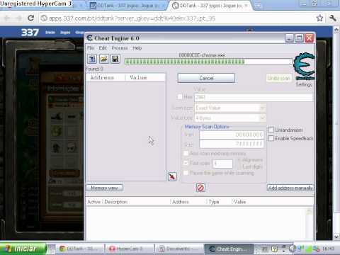 Aumentando o FC No DDtank Funfando 2012 Cheat Engine - YouTube