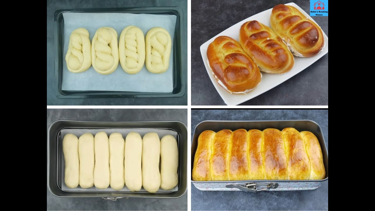 Easy bread recipe II Easy breakfast recipes II Soft bread recipe - YouTube