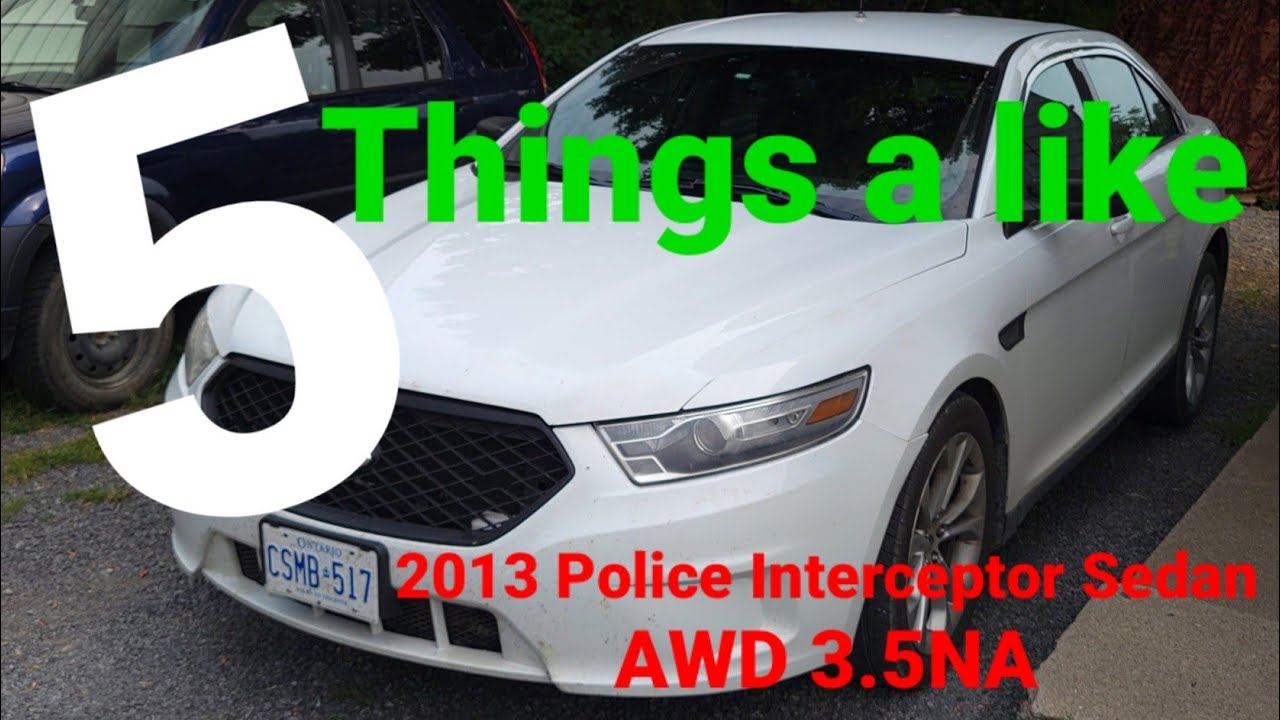 Top 5 Things I like about my Police Car. - YouTube