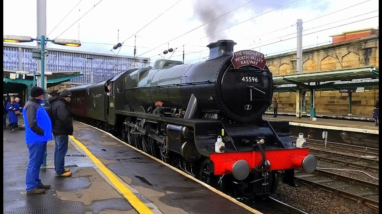 'BAHAMAS Railtour', 45596,Carlisle, 22nd February 2020 - YouTube