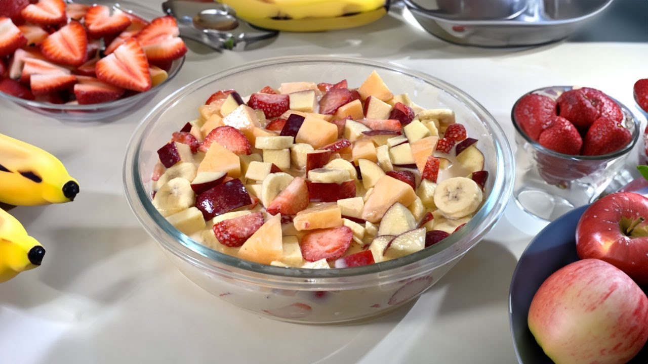 Como Hacer Bionico | Una Deliciosa Ensalada de Frutas - YouTube