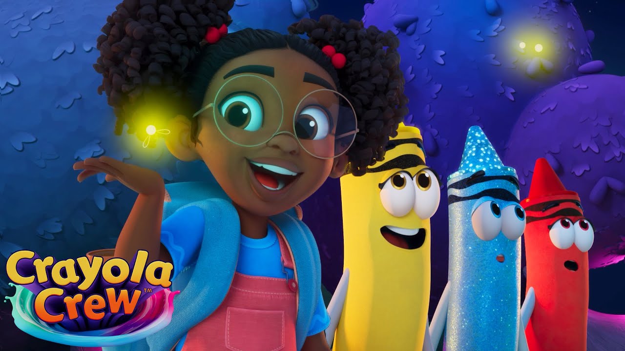 Adventure in a Magic Rainbow Forest! | Crayola Crew | Fun Imagination ...