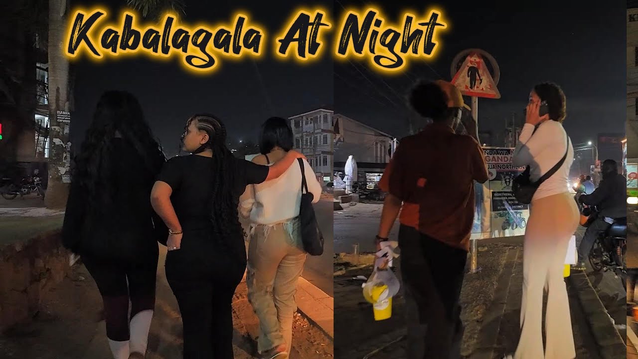 Streets Of 🇺🇬 KABALAGALA At Night In Kampala-Uganda - YouTube