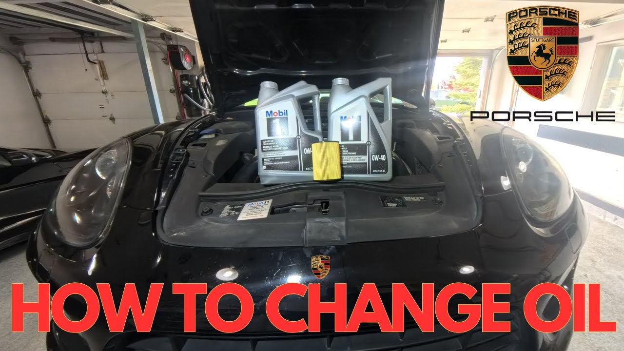 Easy DIY Guide: Changing The Engine Oil On Your Porsche Cayenne Turbo ...