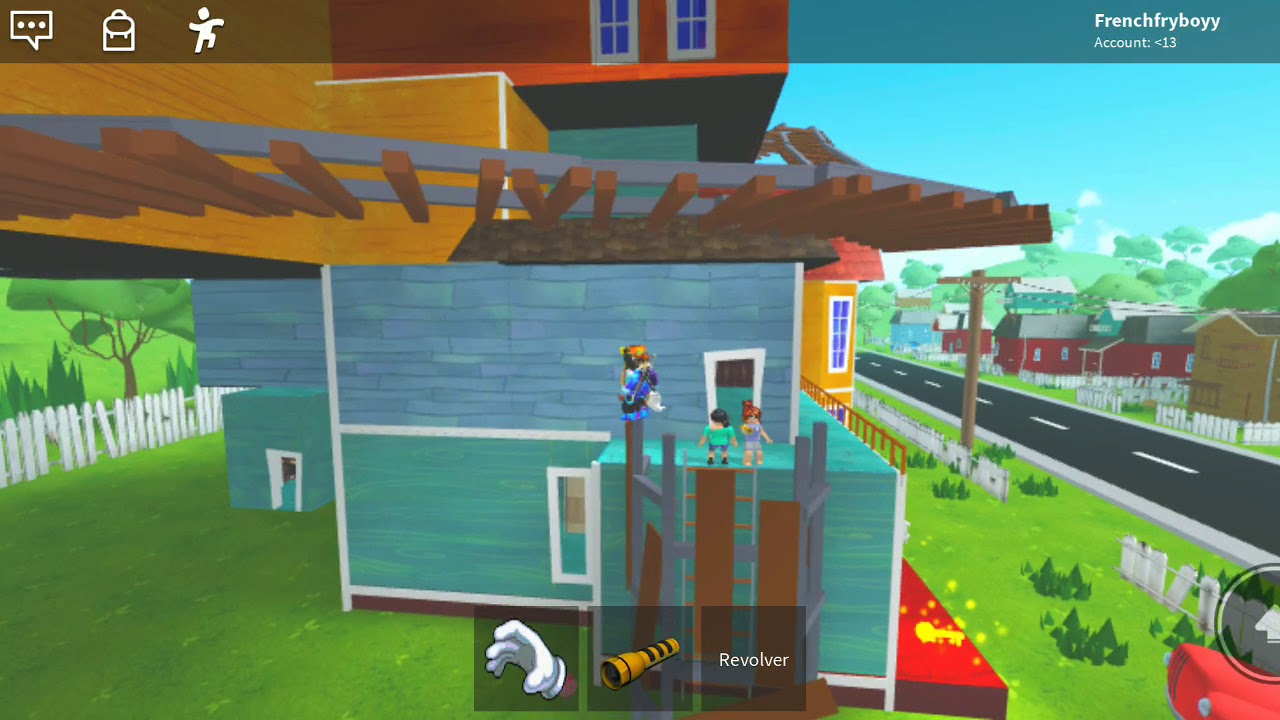 Hello neighbor roblox - YouTube