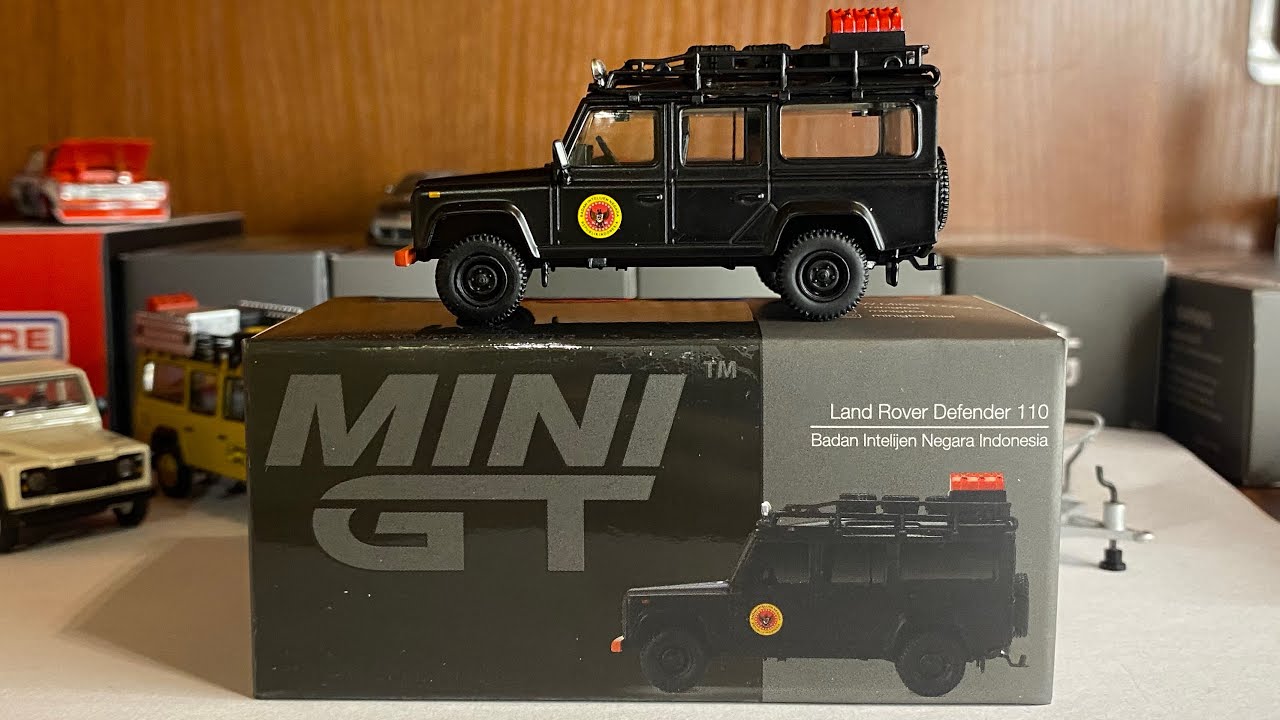 Mini Gt Land Rover Defender 110 Badan Intelijen Negara Indonesia - YouTube