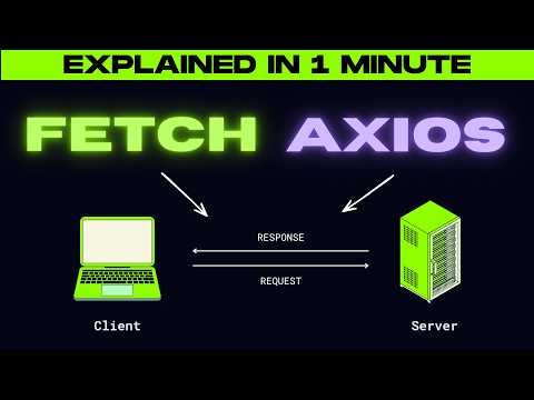 Fetch vs. Axios in 1 minute