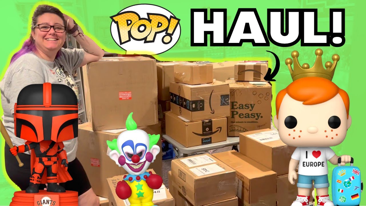 Funko Pop HAUL for Toys for Tots! (Funko Vlog) - YouTube