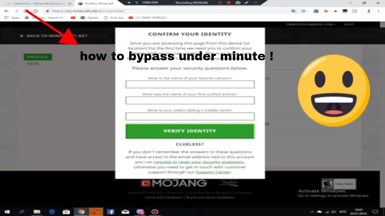 How To Bypass Minecraft Security - YouTube