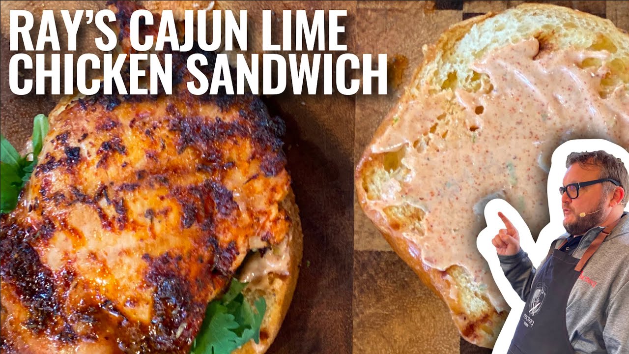 Ray’s Grilled Cajun Lime Chicken Sandwich | Lunch Break w/ Ray Carnes ...