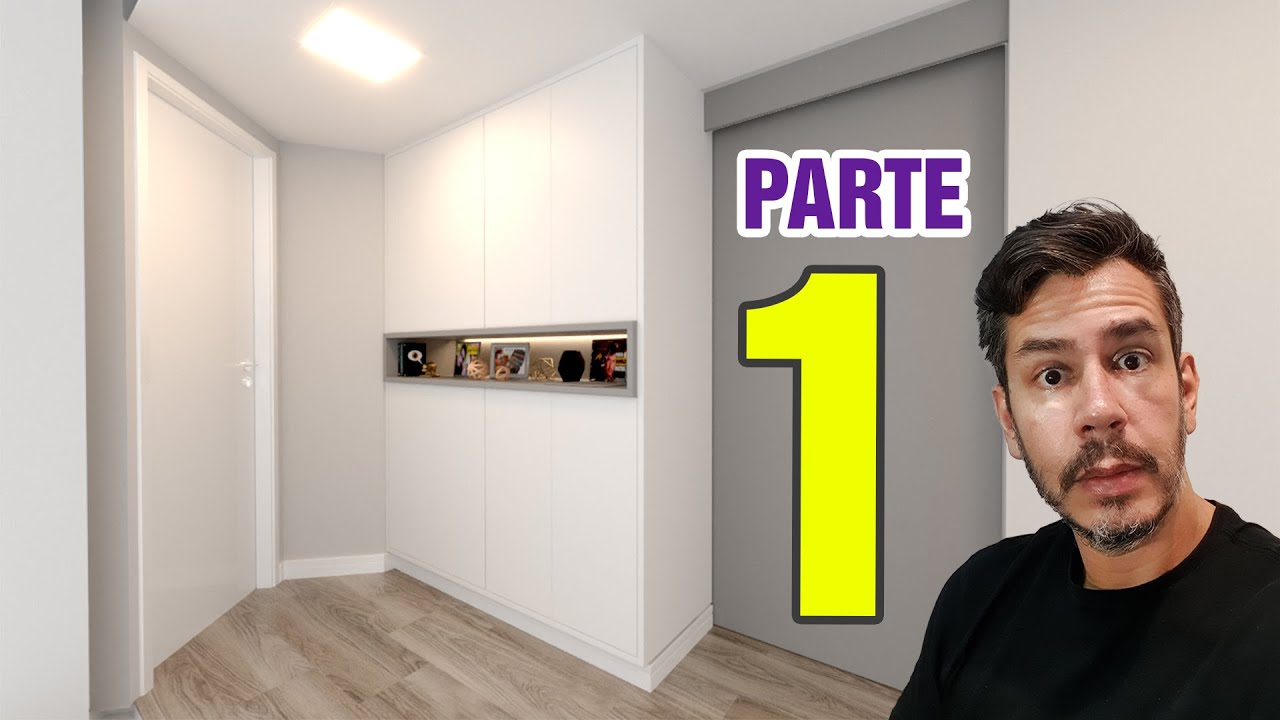 Fazendo meu roupeiro DIY - Parte 1 - YouTube