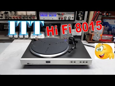 ITT - Hi Fi 8015. Características y Reparación de la tornamesa - YouTube
