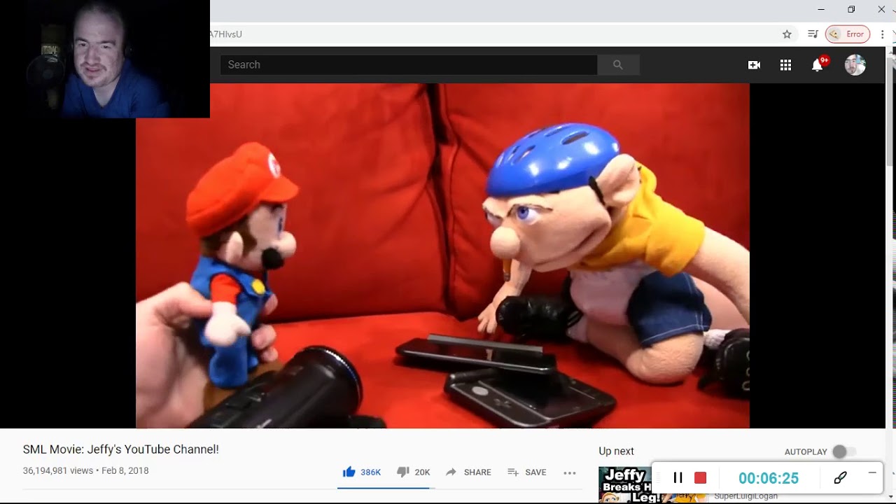SML Movie: Jeffy's YouTube Channel! (Reaction #117) - YouTube