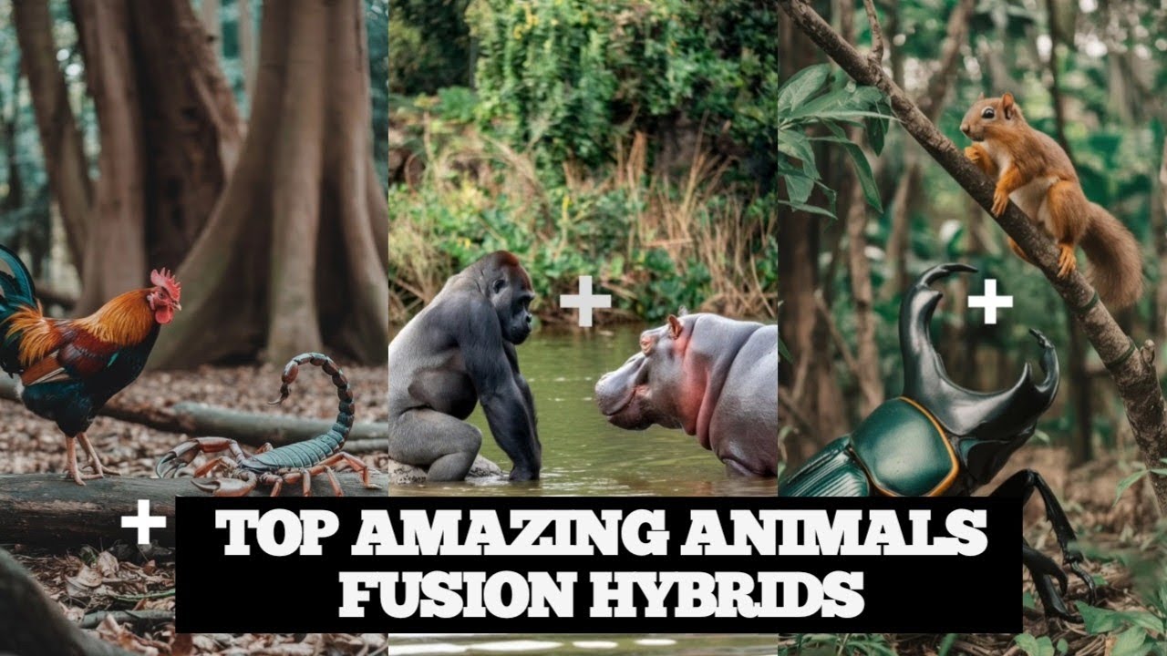 top Incredible Animal Fusion - YouTube