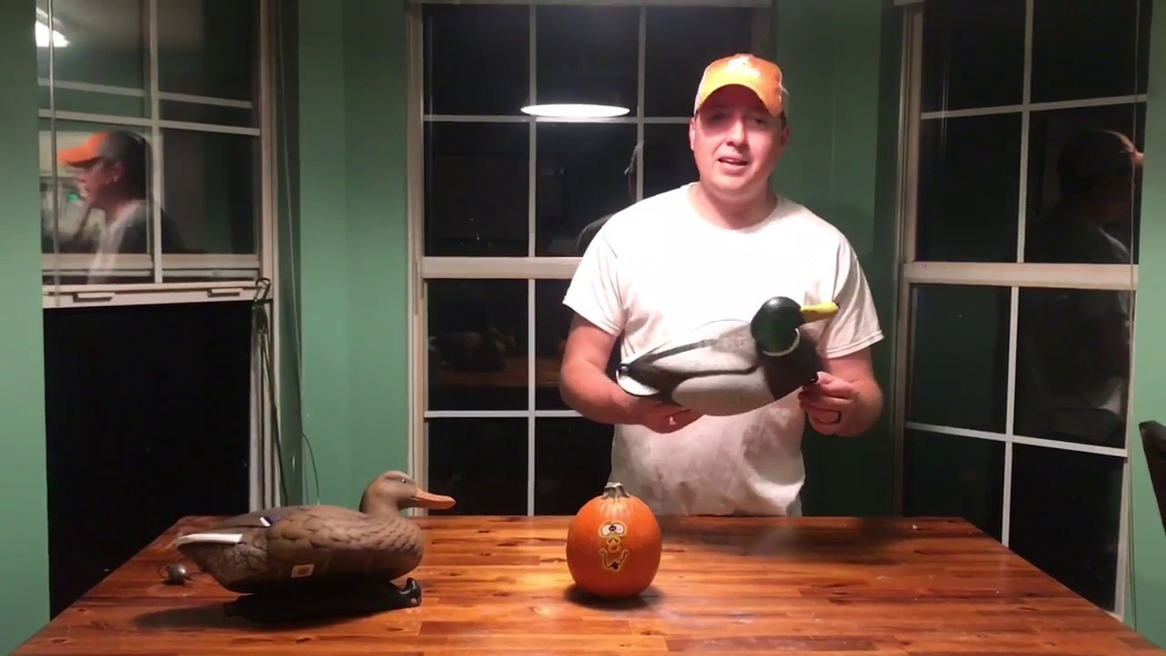 How to Texas Rig Duck Decoys - YouTube