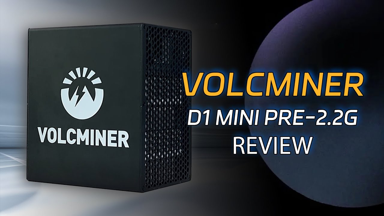Volcminer D1 Mini Pre Review | 2.2GH/s, 500W, Silent Litecoin ...