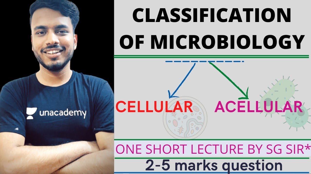 Classification of microbiology || microbiology classification ...
