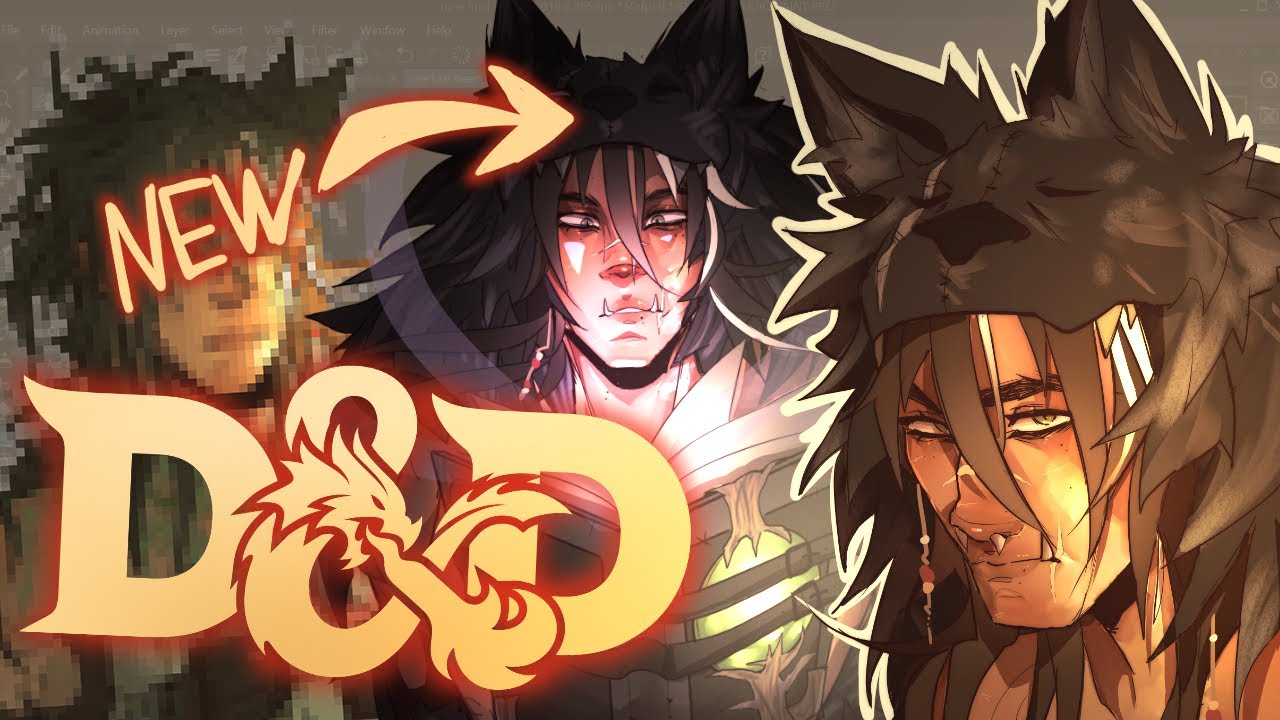 Designing my own D&D Character! | FULL CHARACTER DESIGN PROCESS - YouTube