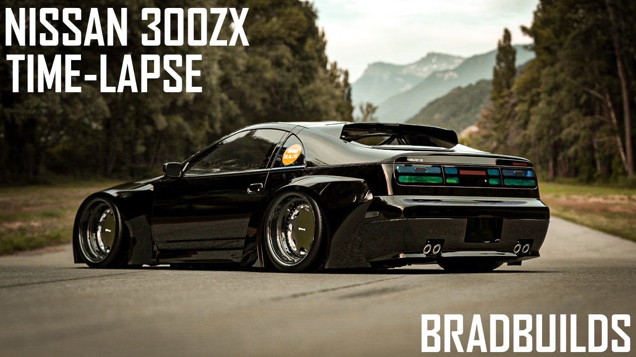 BradBuilds Nissan 300zx 3 Minute Time-lapse - YouTube