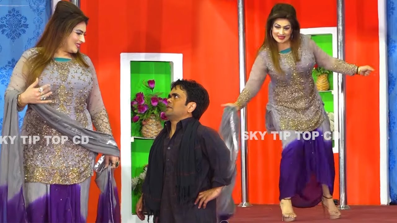 Vicky Kodu and Saira Mehar | Asif Iqbal | Stage Drama 2020 | Love Story ...