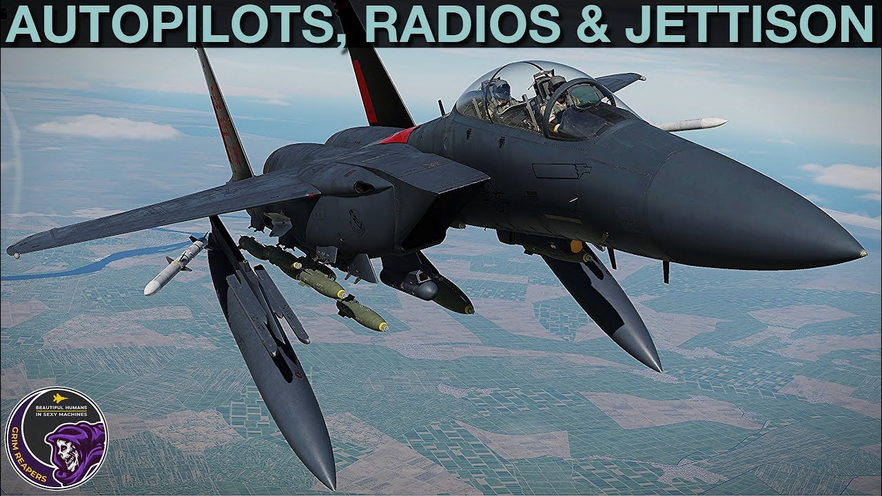 F-15E Strike Eagle: Autopilots, Radios & Selective Jettison Tutorial ...