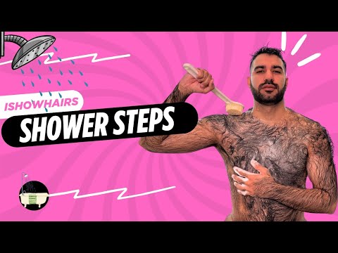 5 Steps, 1 Hairy Body – My Ultimate Body Hair Wash Routine | IShowHairs