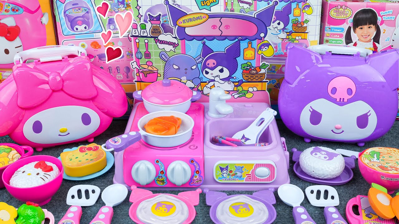 80 Minutes Kitchen Playset, Satisfying Unboxing Leapfrog Cooking ASMR ...
