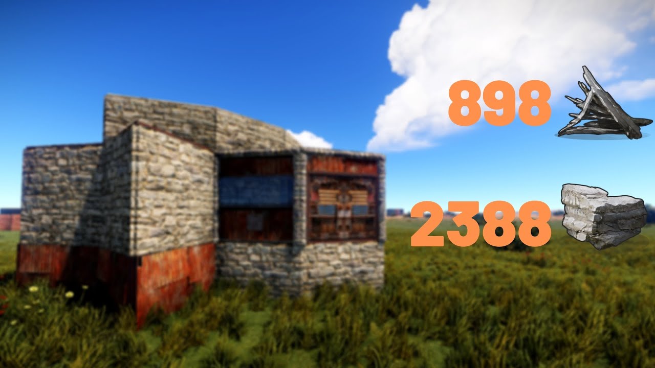Rust Base Design 2019 | Solo/Duo/Trio | Low Upkeep, Low Cost - YouTube