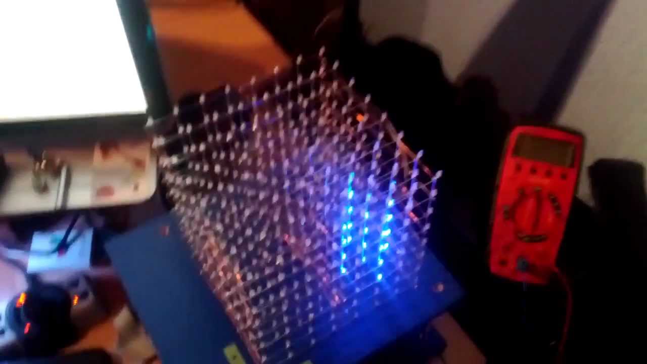 Cube 3D matrice de rotation - YouTube