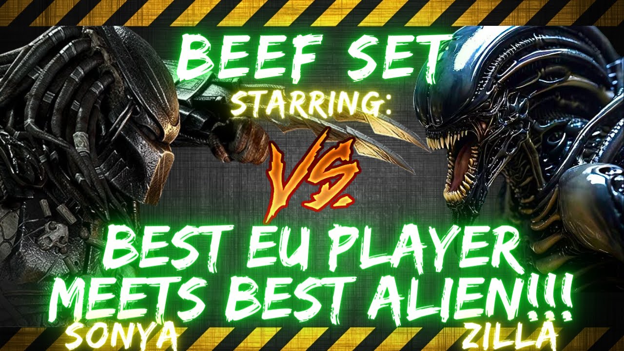 BEEF SET ft. Zilla vs Sonya | BEST EU PLAYER MEETS BEST ALIEN!!! - YouTube
