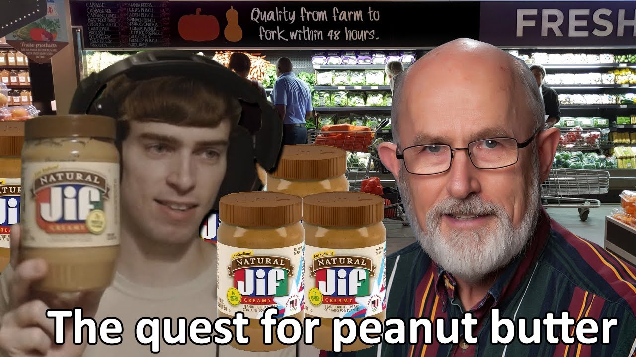 Purtle goes to a new store for peanut butter - YouTube